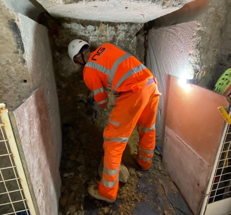 NG Tunnelling in the West End, Central London @ 334 Oxford Street Project